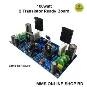 Mono Amplifier Ready Board 1943 + 5200(With Transistor) High 100W After ...